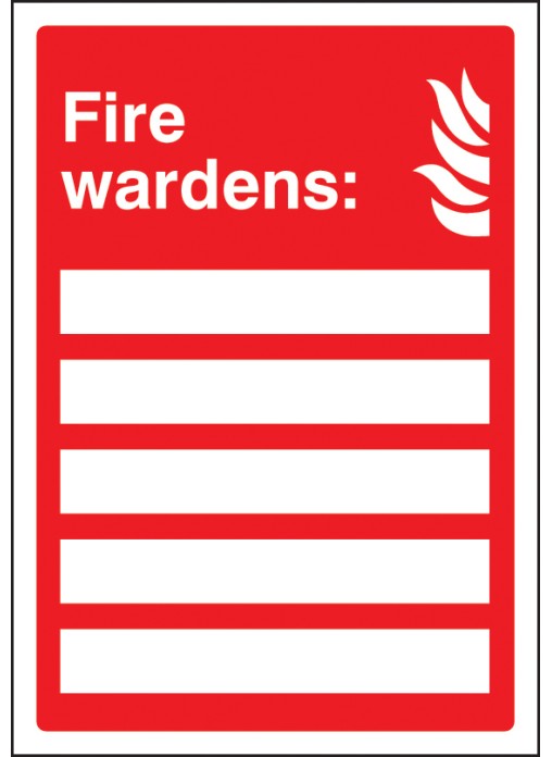 Fire Wardens (Space for 5 People)