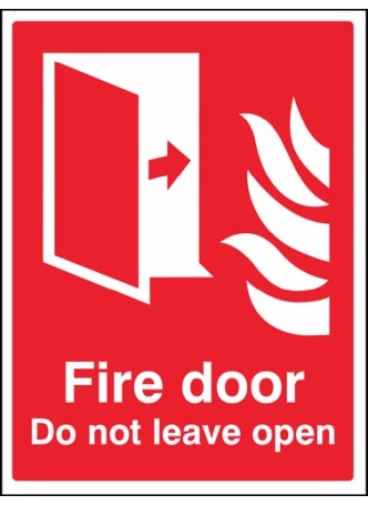 Fire Door Do Not Leave Open