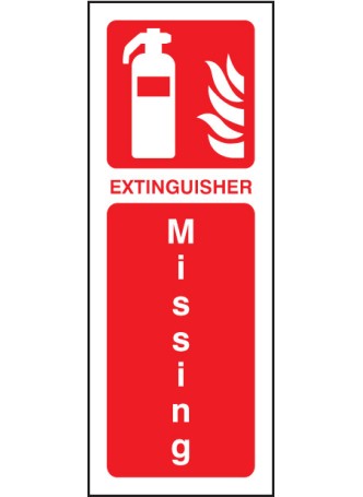 Extinguisher Missing