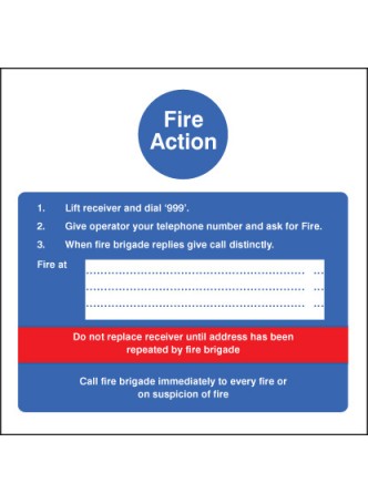 Fire Action - Hotel
