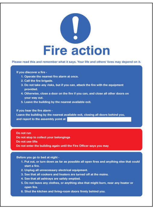 Fire Action - Multiple Occupation