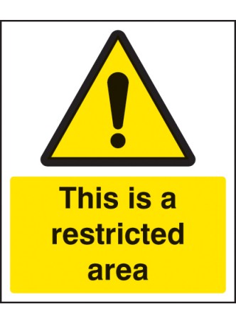 This Is a Restricted Area