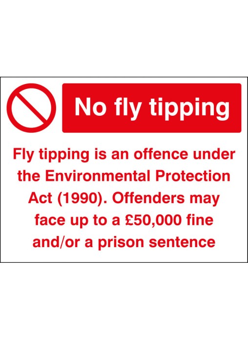 No Fly Tipping
