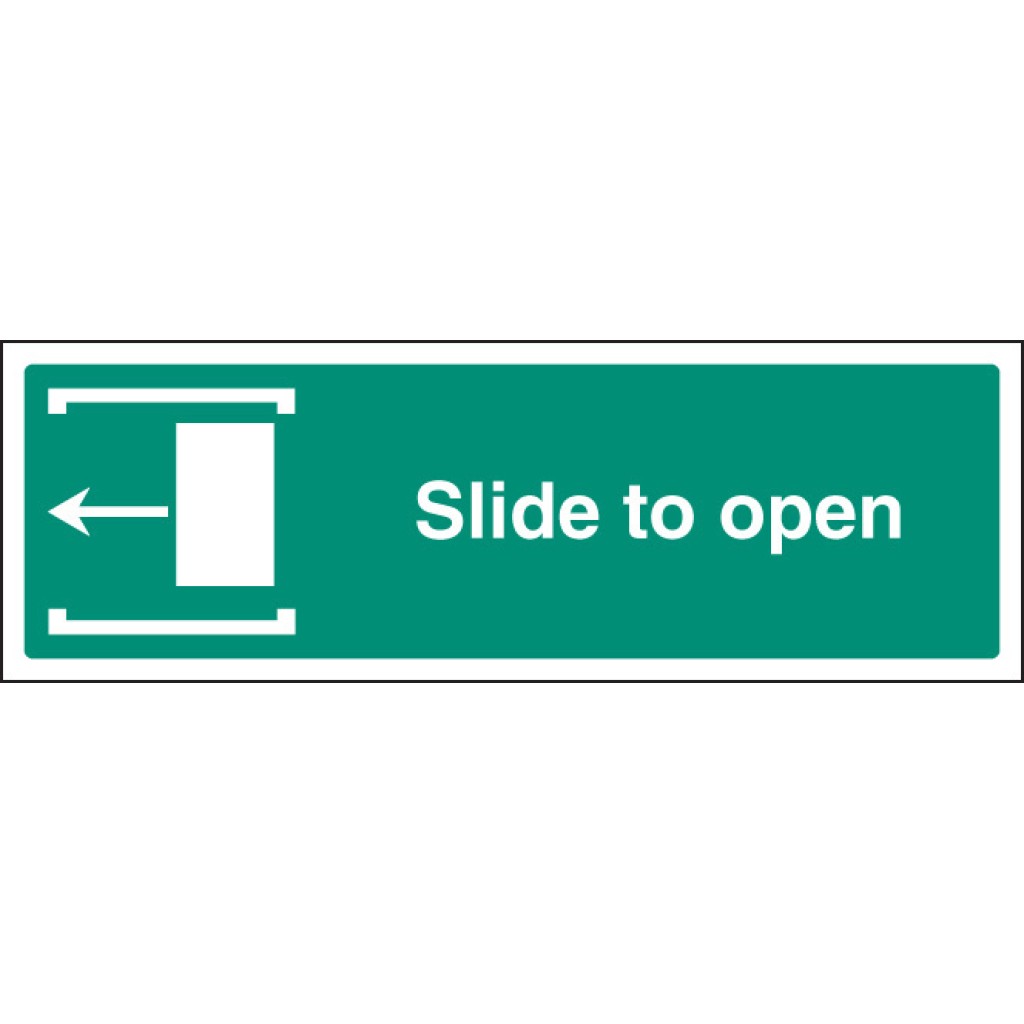 Slide to Open Left