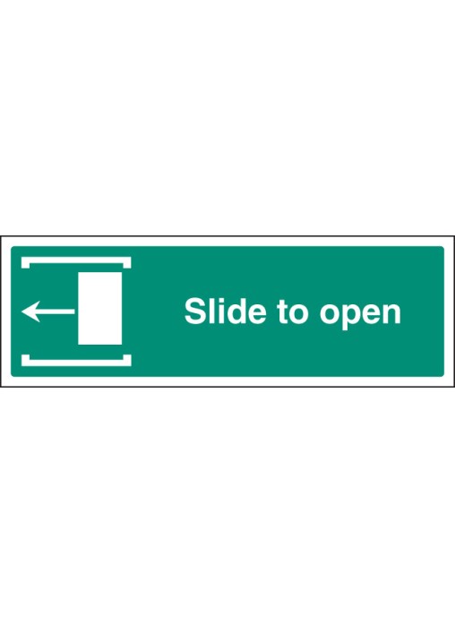Slide to Open Left
