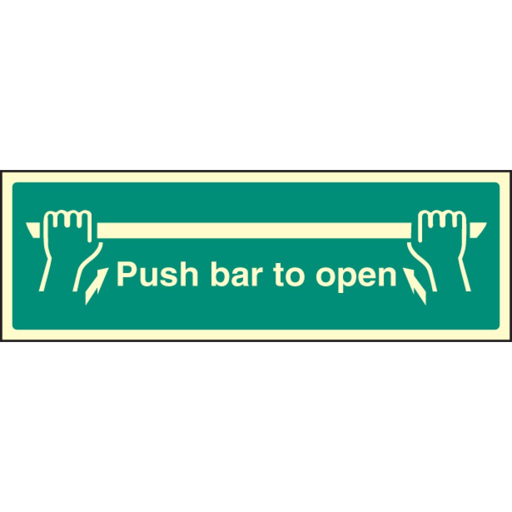 Push Bar to Open