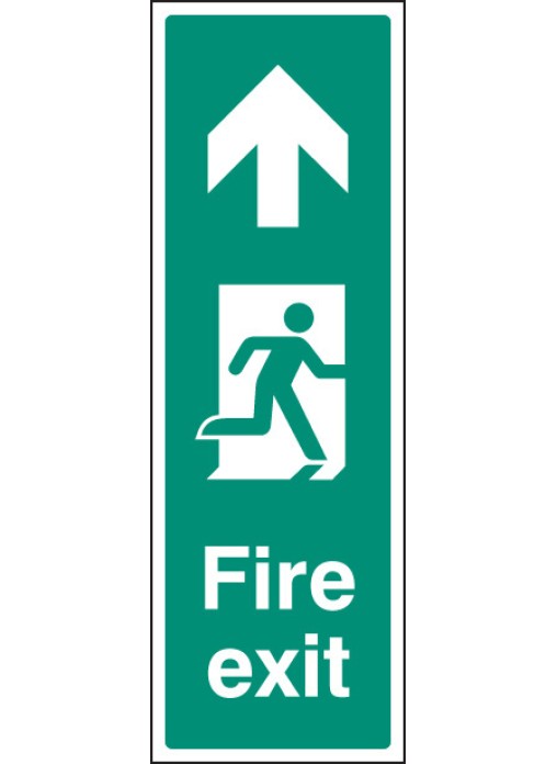 Fire Exit - Up / Straight On (Portrait)