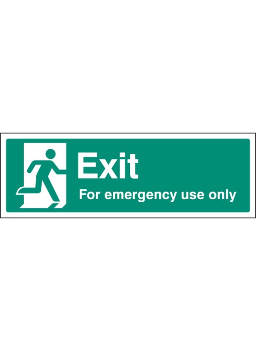 Exit for Emergency Use Only