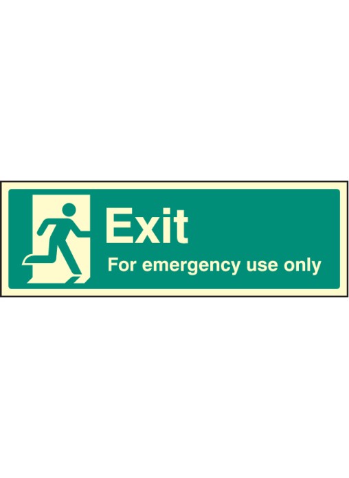 Exit for Emergency Use Only