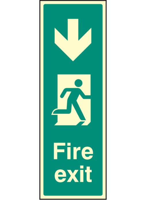 Fire Exit Down (Portrait)