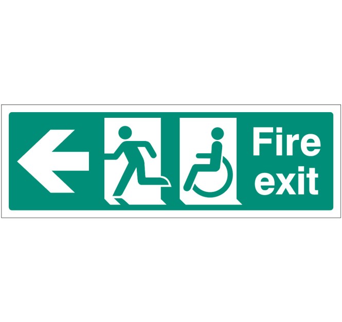 Exit Signs for Disabled