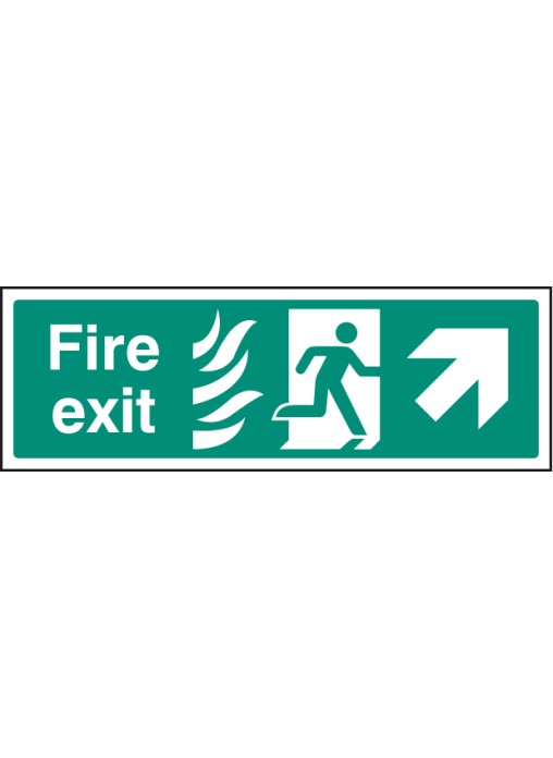 HTM Fire Exit - Arrow Up Right