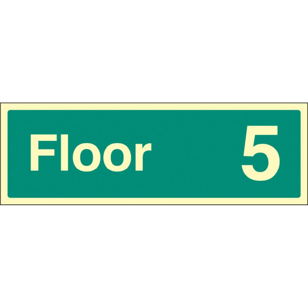 Floor 5 - Floor Level Dwelling ID Signs