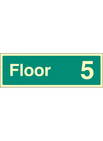Floor 5 - Floor Level Dwelling ID Signs
