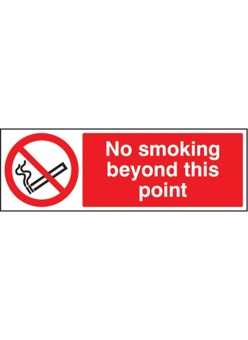 No Smoking Beyond this Point