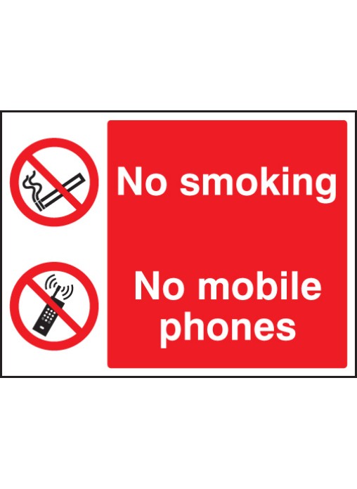 No Smoking- No Mobile Phones