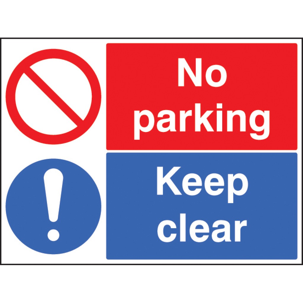 Keep Clear No Parking