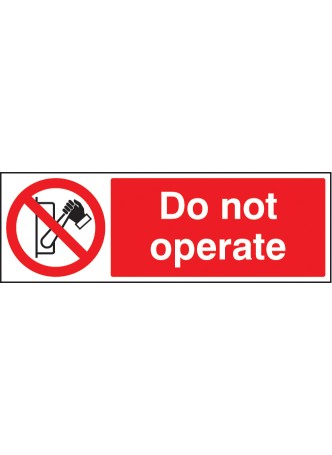 Do Not Operate