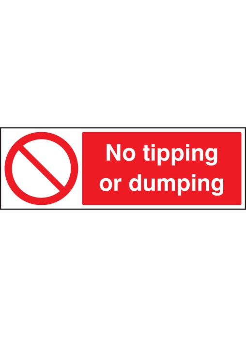 No Tipping Or Dumping