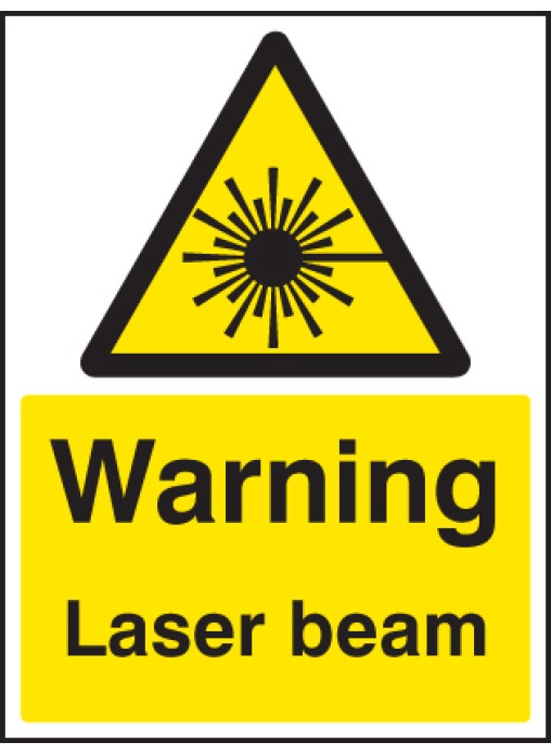 Warning - Laser Beam