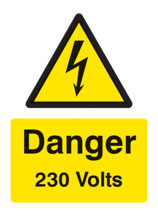 Danger - 230 Volts