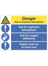 Explosive Atmosphere Warning Signs
