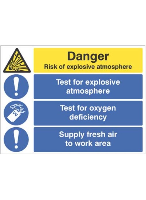 Risk of Explosive Atmosphere - Test for Oxygen Deficiency - Supply ...