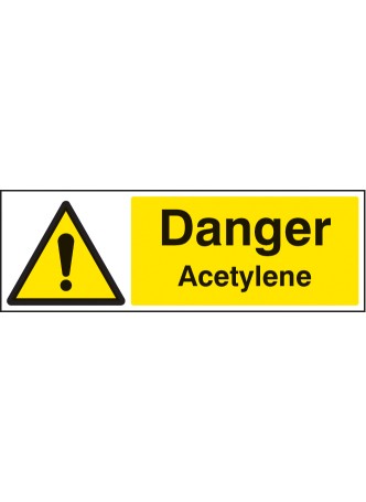 Danger - Acetylene