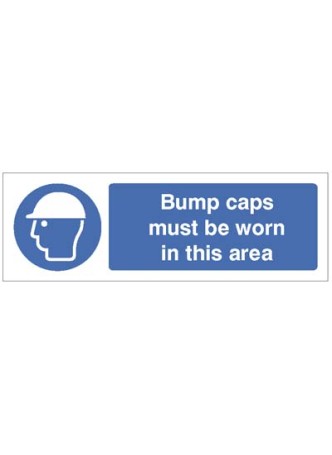 Bump Caps must be Worn in this Area