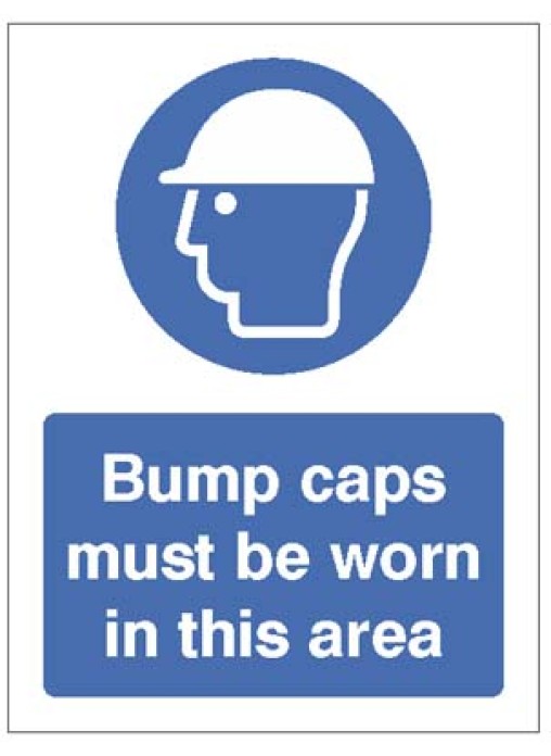 Bump Caps must be Worn in this Area