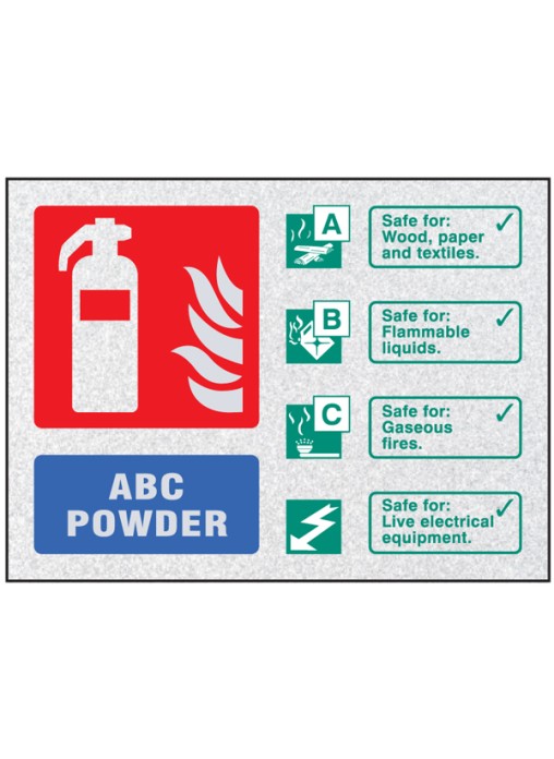 ABC Dry Powder Extinguisher Identification