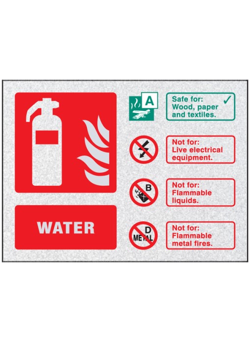 AFFF Foam Spray Extinguisher Identification