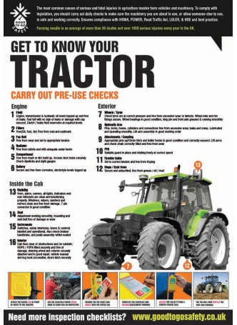 GTG Tractor Inspection - Poster