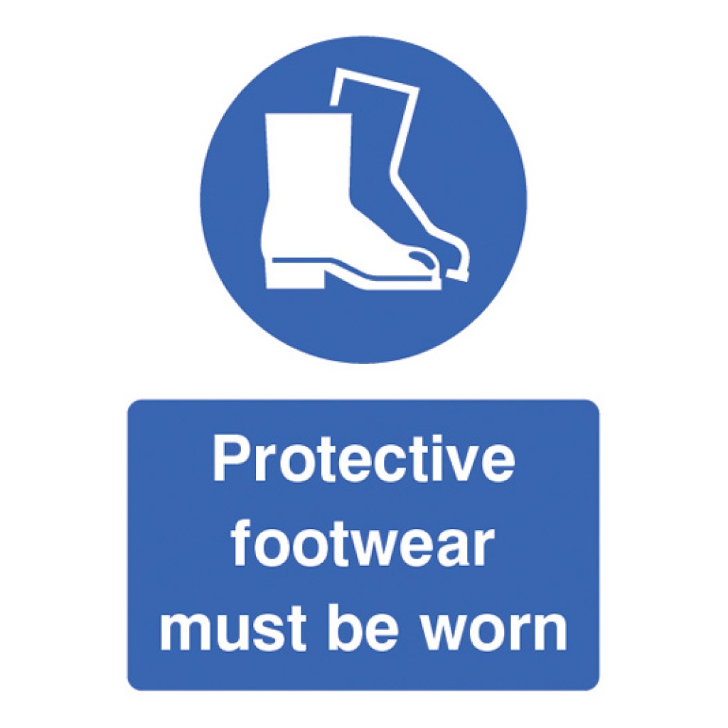 Protective Footwear Must be Worn