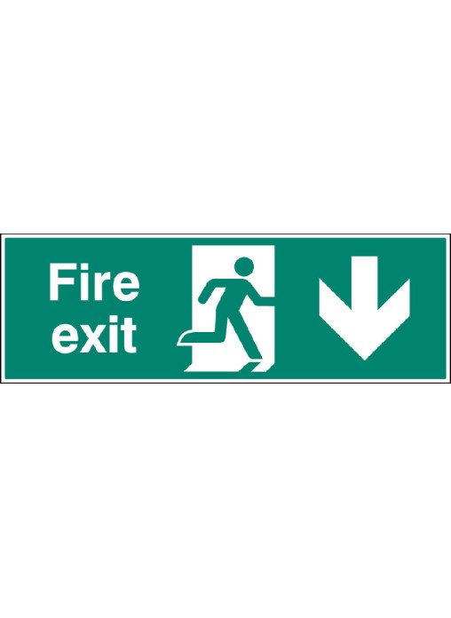 Double Sided Large Fire Exit - Down