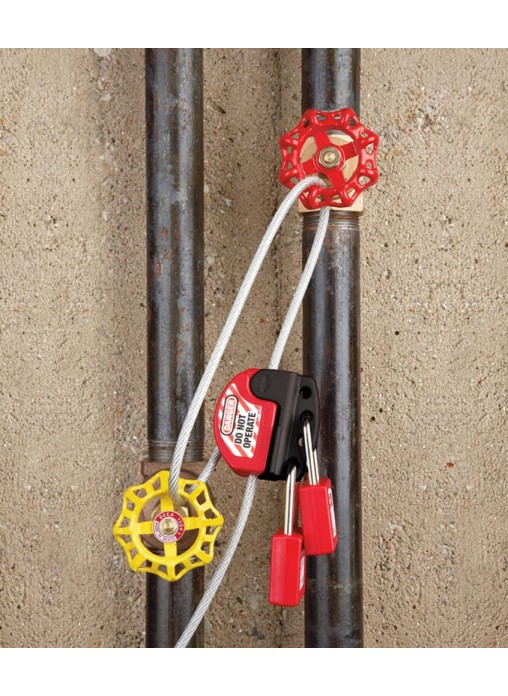 Adjustable Cable Lockout 1.8m