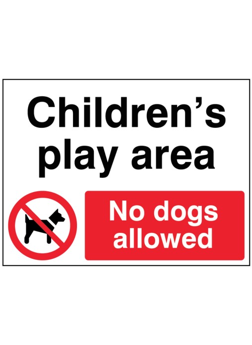 Childrens Play Area No Dogs Allowed