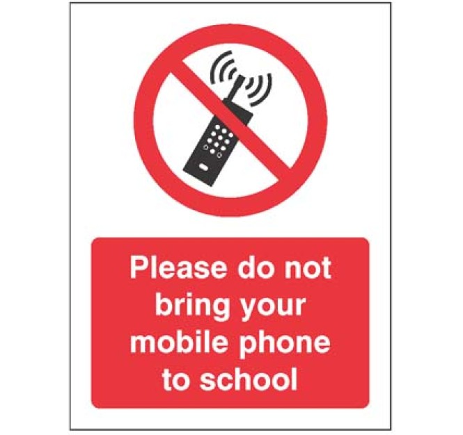 Prohibition School Signs