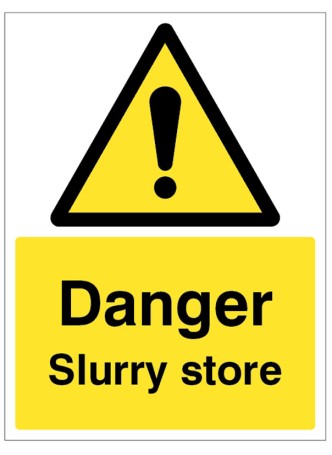 Danger - Slurry Store