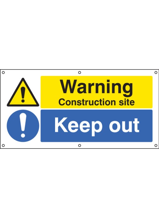 Warning - Construction Site Keep Out