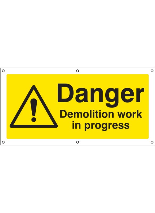 Danger - Demolition Work in Progress