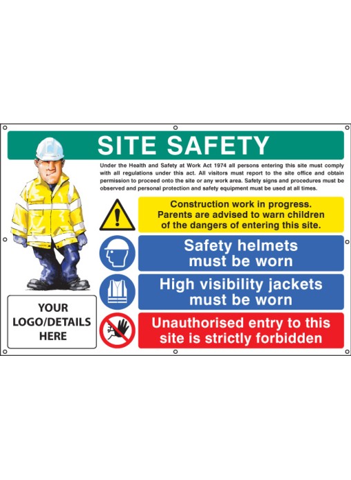 Site Safety - Construction Work in Progress