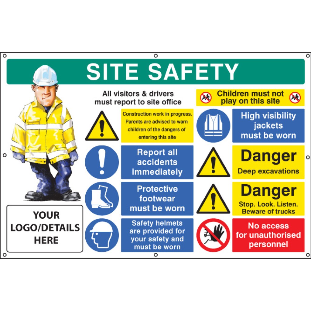 Site Safety - Report to Office - Construction Work - Report Accidents ...