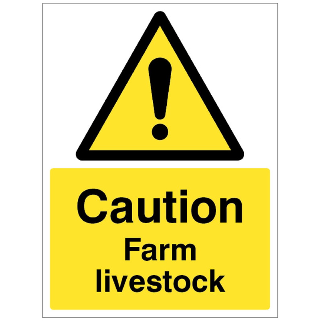 Caution - Farm Livestock