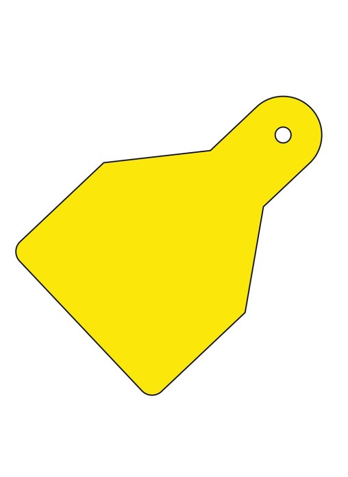 Plain ID Wide Flag Tags