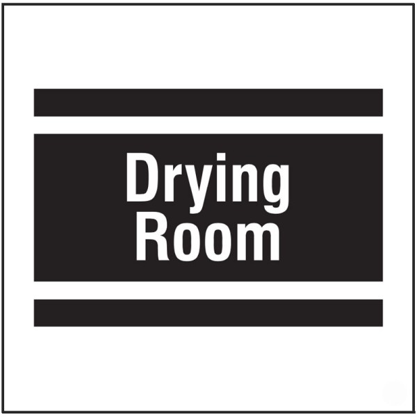 Drying Room - Site Saver Sign
