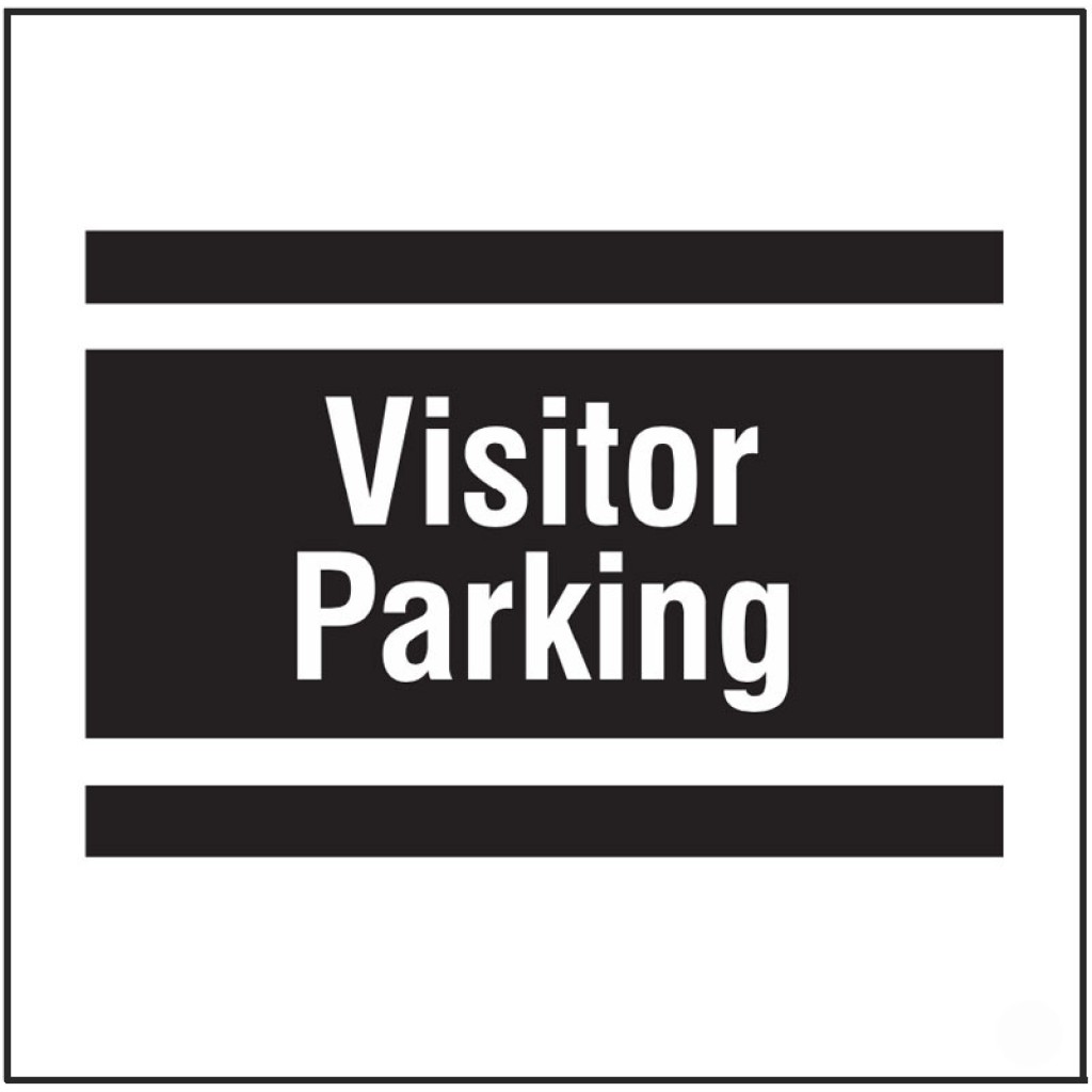 Visitor Parking - Site Saver Sign
