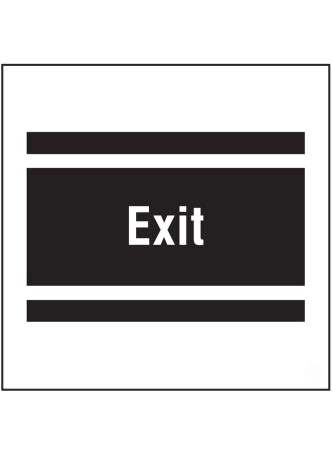 Exit - Site Saver Sign