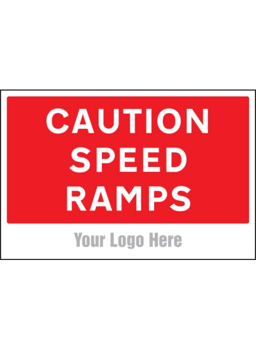 Caution - Speed Ramps - Site Saver Sign