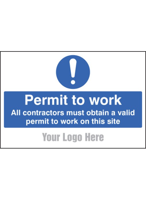 Permit to Work - Site Saver Sign